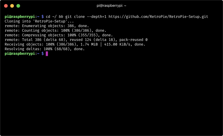 Installing RetroPie on Raspberry Pi OS - Alan Santos