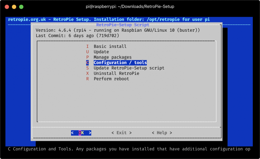 Installing RetroPie on Raspberry Pi OS - Alan Santos